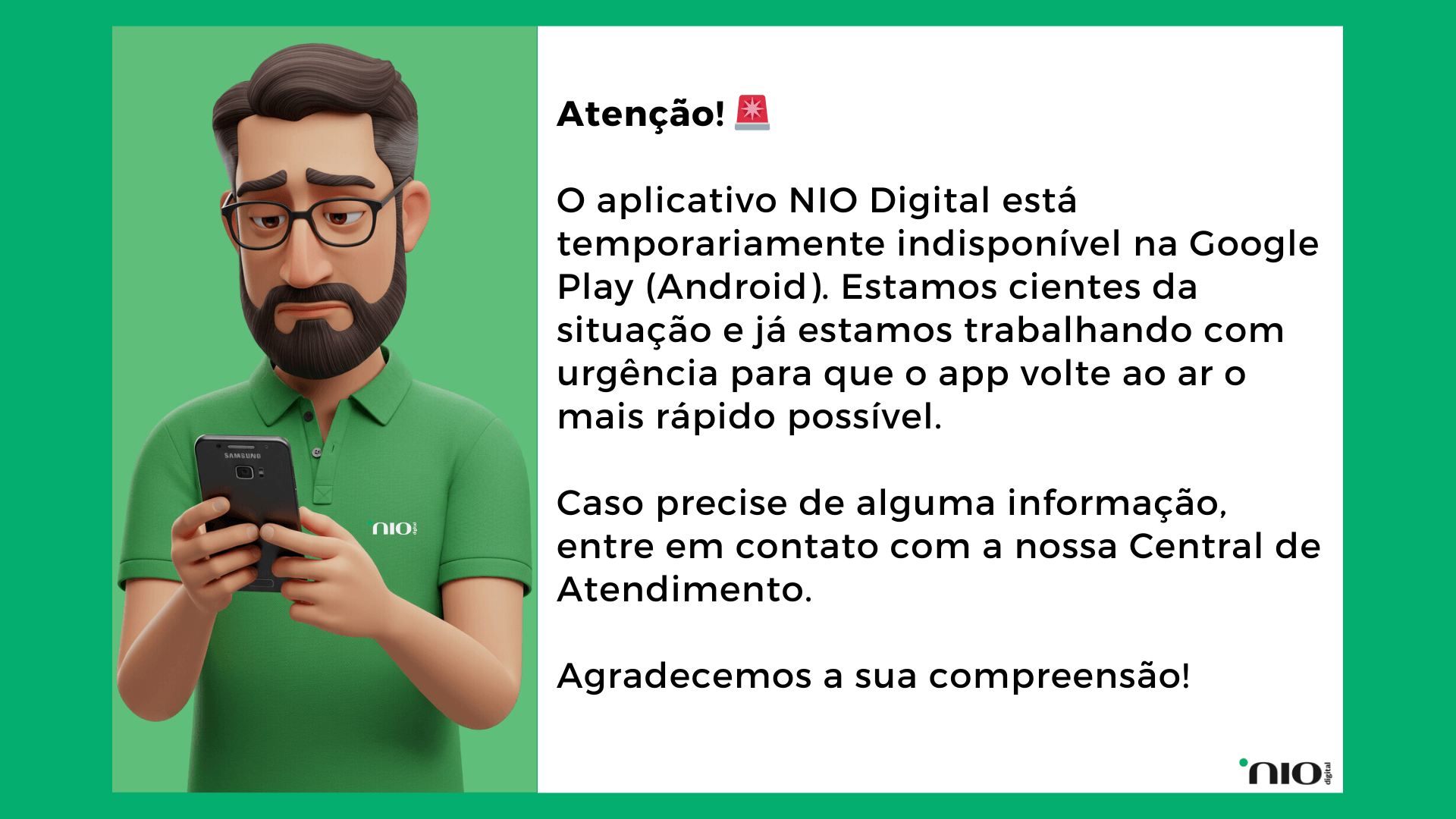 Acesso de membro – NIO